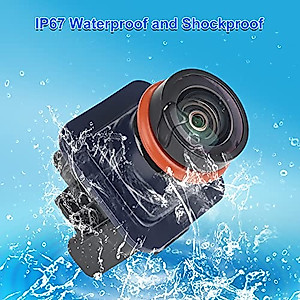 JDMON Backup Camera Compatible with Ford Taurus Sho Police modle 2013 2014 2015 2016 2017 2018 2019 Reverse Rear Park Assist Camera Replaces EG1Z-19G490-A, EG1Z19G490, DG1Z19G490A, DG1Z-19G490-A