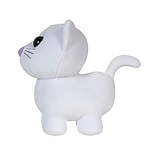 Adopt Me! Collector Plush - Snow Cat - Series 2 - in-Game Stylization Plush - Toys for Kids Featuring Your Favorite Pet, Ages 6+