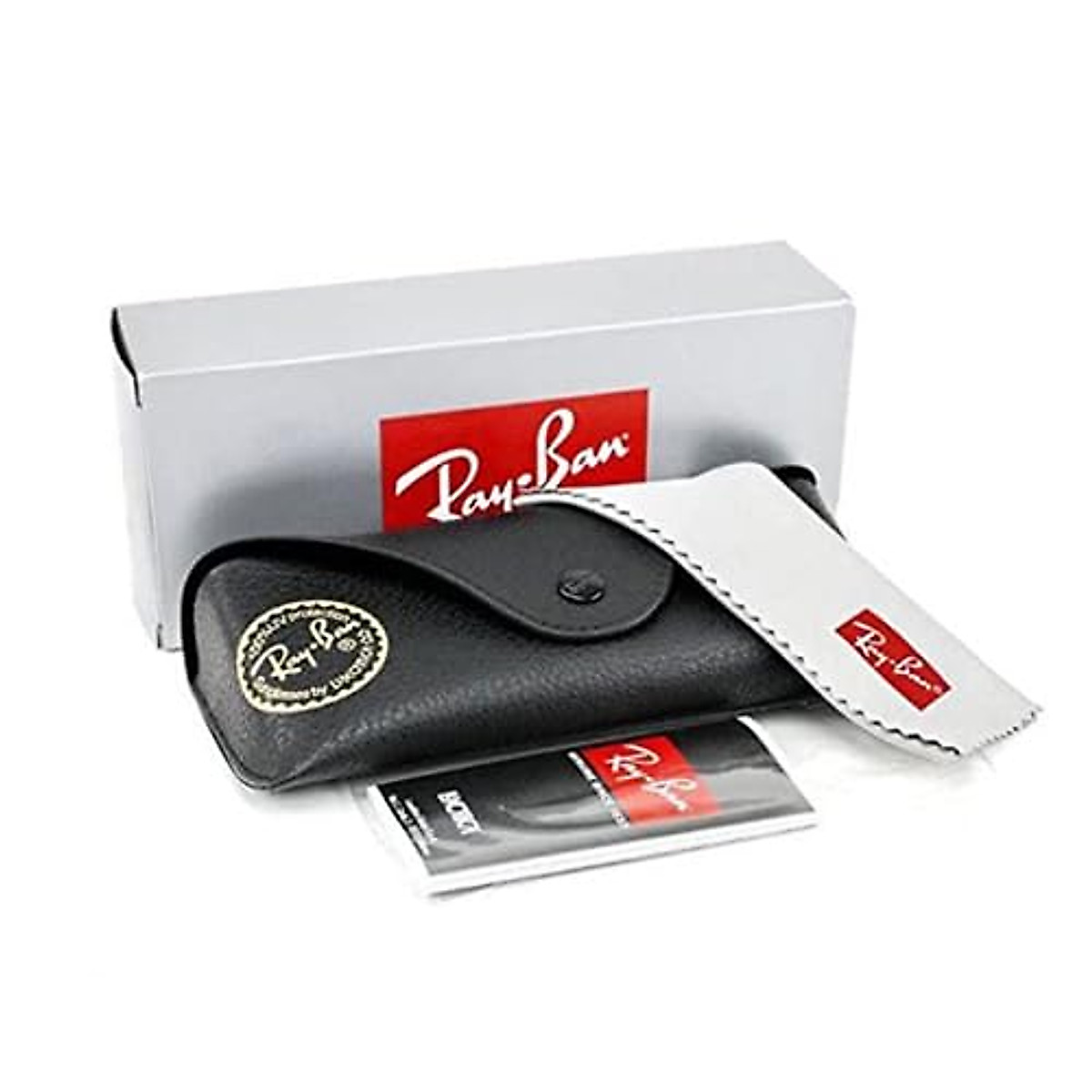 Ray Ban RB3136 CARAVAN Sunglasses For Men For Women, Gold/Dark Green, 55 mm