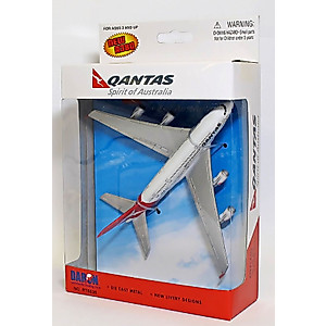 DARON REALTOY RT8538 Qantas Airbus A380 Single Plane 1/500 Diecast. New