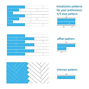 Art3d Peel and Stick Floor Tile Vinyl Wood Plank 36-Pack 54 Sq.Ft, Dusty Grey, Rigid Surface Hard Core Easy DIY Self-Adhesive Flooring