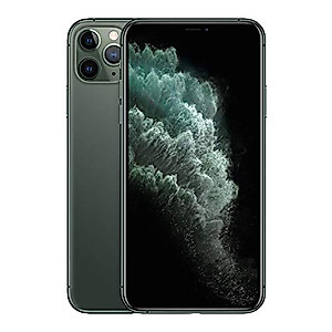 Apple iPhone 11 Pro Max, 64GB, Midnight Green - Unlocked (Renewed Premium)