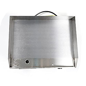 Commercial Electric Griddle, Flat Top Grill Hot Plate Stainless Steel Restaurant Grill Adjustable Thermostatic for Home Restaurant Kitchen BBQ Teppanyaki (110v, 3000W) (3000W)