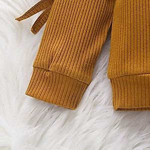 Little Girls Clothes Size 7-8 Toddler Boys Girls Long Sleeve Prints Pullover Tops Flowers Blanket (Brown, 12-18 Years)