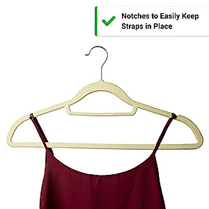 VelvetPros Non-Slip Velvet Hangers (20-Pack) | 360 Swivel Hooks | Durable, Space Saving Clothes Hangers | Suit Hangers | Coat Hangers | Suitable for Dress Clothes, Coats, Jackets and Pants (Grey)