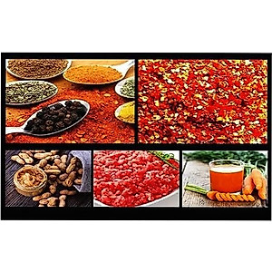 Premium Meat Grinder and Plate Set - Professional 7mm Hole Diameter Replacement Parts for Grinders and Mincers - Enhanced Alloy Disc for Optimal Performance