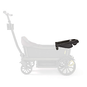 Veer Cruiser Essentials Bundle - Premium Stroller Wagon with Foldable Storage Basket & Retractable Canopy - The Feel & Safety of a Stroller Combined with The Fun of a Lightweight, Rugged Wagon