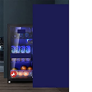 YAARN Small Fridge for Bedroom Refrigerator Black Refrigerators for Home Mini Fridge 220v Small Household Fresh-Keeping Cabinet Drinks Freezer Electric