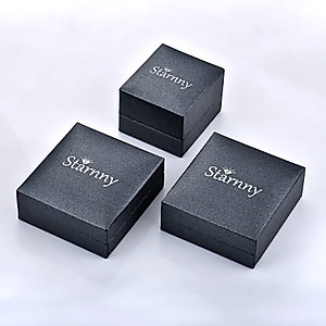 STARNNY Promise Heart Ring Sterling Silver Infinity Promise Knot Rings Heart Rings for Women Size9