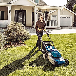 Makita XML03CM1 36V (18V X2) LXT® Brushless 18" Lawn Mower Kit with 4 Batteries