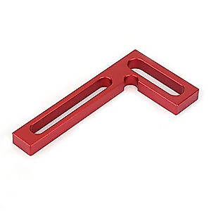 Rectangular 90 Degree Professional Positioning Ruler Woodworking Clamping Square Ruler Measurement Square Layout Template Tool
