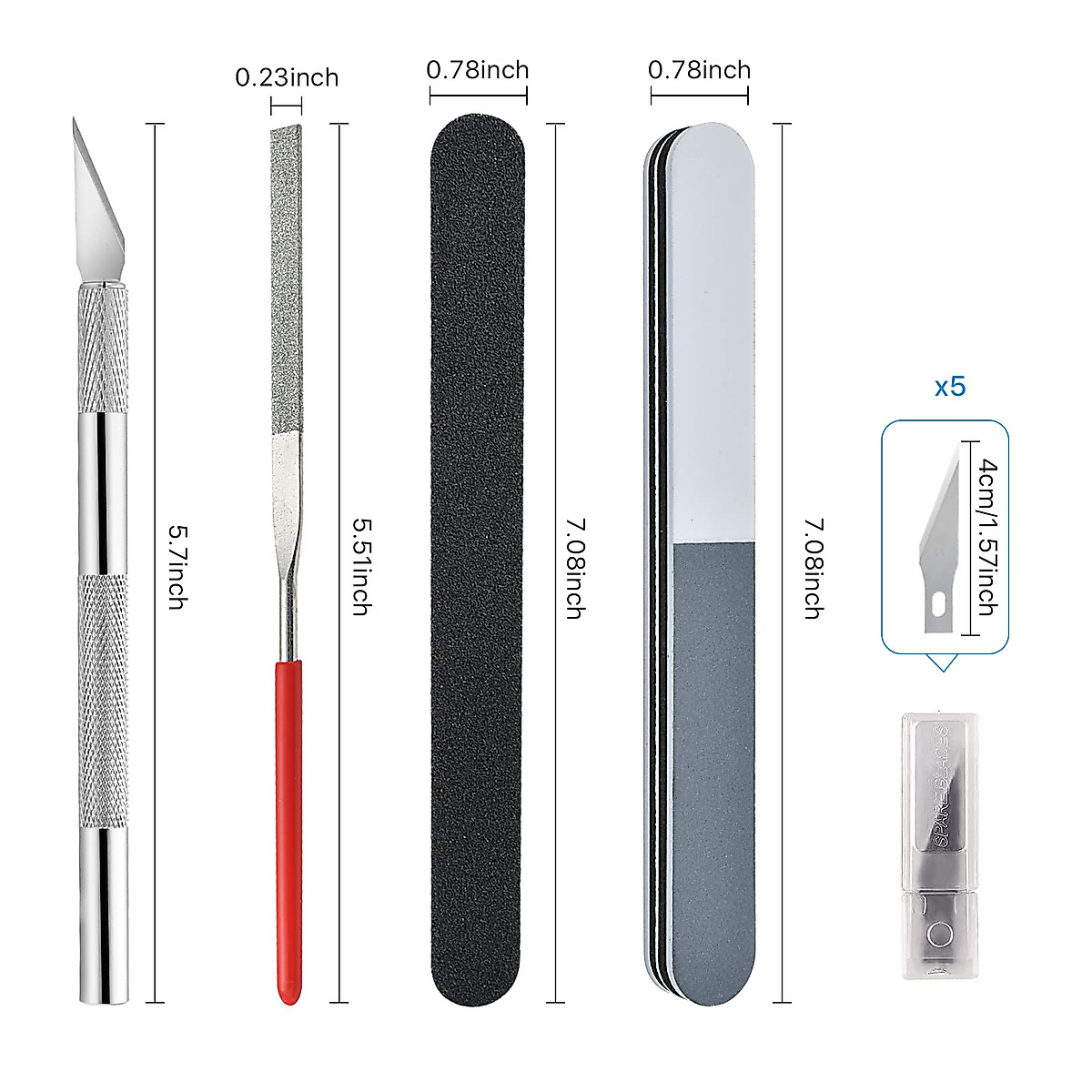 Worldity 22 Pieces Metal DIY Model Tool Sets Metal Earth Model Kits, 2 Nose Pliers and Tab Edge Cylinder Cone Shape Bending Assist Tools for 3D Metal Jigsaw Puzzles Assembly