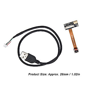 Tefola Autofocus Camera Module, USB Camera Module, HD 5MP Mini USB2.0 Webcam Board for Android HBVCAM‑5M2118AF110‑48 V11