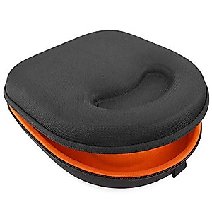 Geekria Shield Headphones Case Compatible with Skullcandy Crusher ANC, Venue, Hesh 3 Case, Replacement Hard Shell Travel Carrying Bag with Cable Storage (Black)