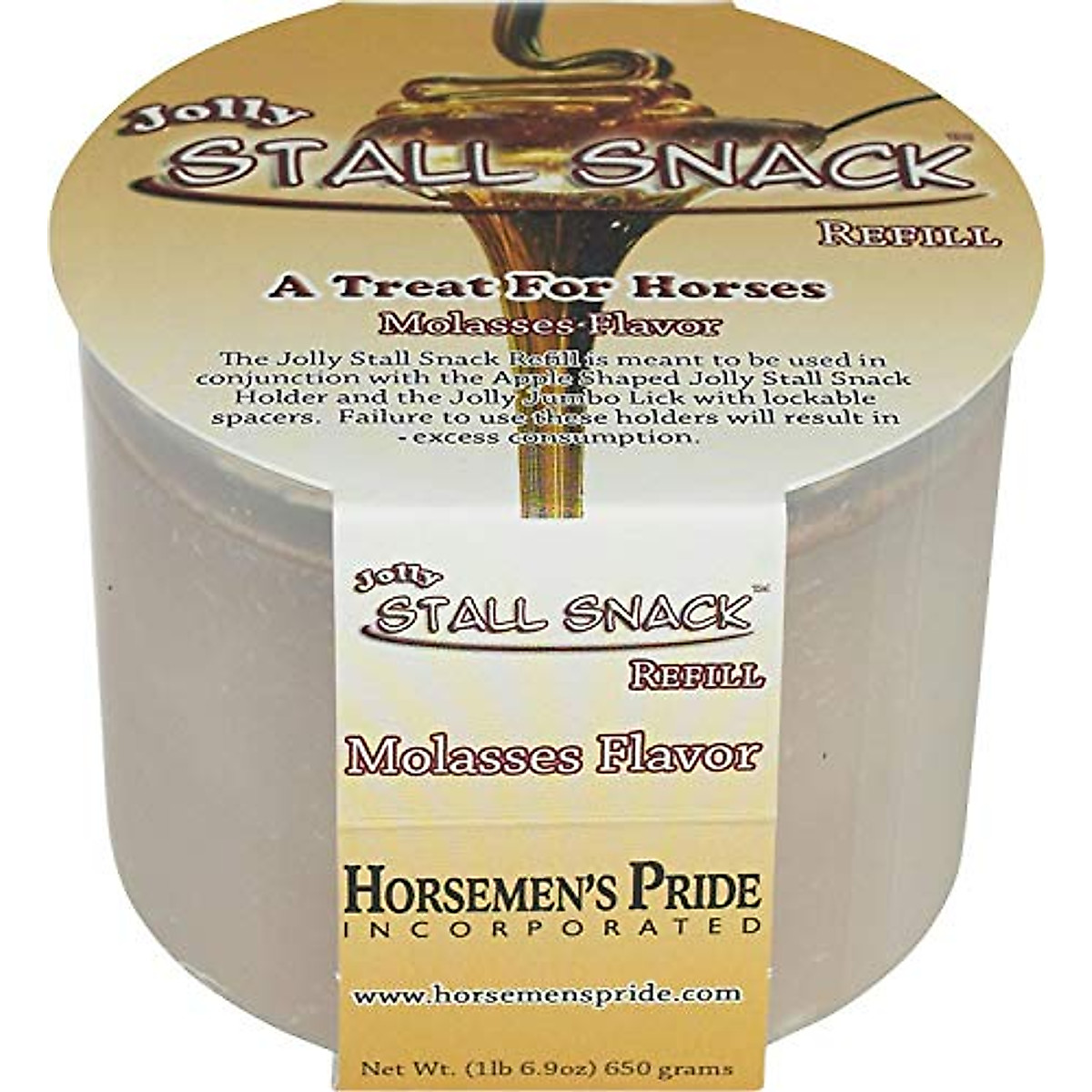 Horsemen's Pride Treat Refill for Stall Snack Holder Molasses