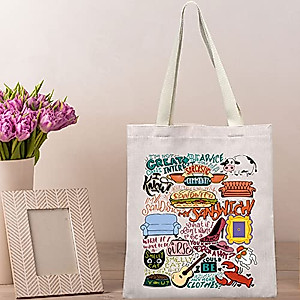 BWWKTOP Friend TV Show Tote Bag Friend TV Show Character Fans Gift Friend TV Show Themed Bag TV Show Merchandise(Sandwich TG)