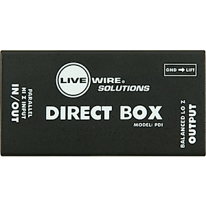 Livewire PDI Double Shielded Heavy Duty Passive Direct Box