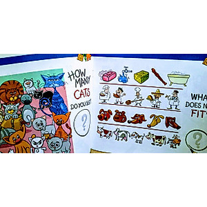 What Do You See? Wild Animals Search & Count Activity Paperback Book