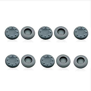 10PCS Analog Joystick Thumb Sticks Grips Cap for PS3 PS4 PS2 Xbox 360 Xbox One Wii Game Controller (Mixed)