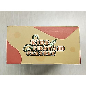 EFO SHM Doctor Kit for Kids, 34 Pcs Kids Doctor Playset kit for Toddlers 3-5 with Medical Storage Bag & Real Stethoscope, for Boys and Girls Fun Role Playing Game, Doctor Play for Kids Toddlers