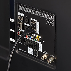 Amazon Basics High-Speed HDMI Cable (18 Gbps, 4K/60Hz) - 6 Feet, Black