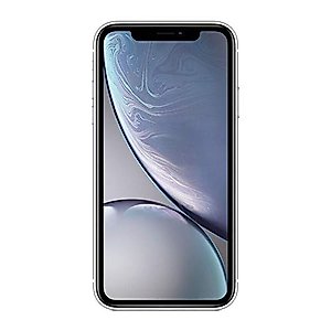 Apple iPhone XR, US Version, 64GB, White - Unlocked (Renewed)