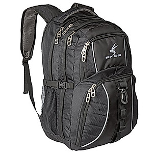 Exos Backpack, (laptop, travel, academics or business) Urban Commuter (Black)