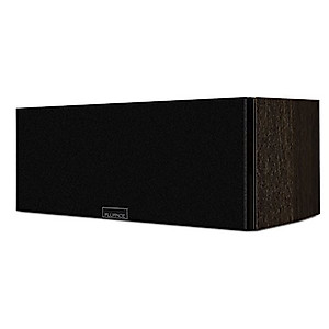 Fluance Signature HiFi 2-Way Center Channel Speaker for Enhanced Dialogue and Vocals in Home Theater Surround Sound Systems - Natural Walnut (HFCW)