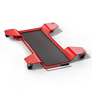 Premium Motorcycle Center Stand Rolling Dolly with 360°Casters,Easy Bike Movement,Motorcycle Scooter Mover 500lbs for Workshop and Home Garage