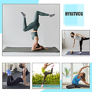 SAIJINZHI 8pairs Unisex Non Slip Grip Socks with Cushion for Pilates Yoga Socks,Socks With Grippers for Women Pilates Socks With Grips (Fabric, Multicolor)