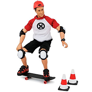 Click N' Play Sports & Adventure Bike & Skateboard 12" Action Figure Play Set with Accessories - Click N Play Military Action Figures