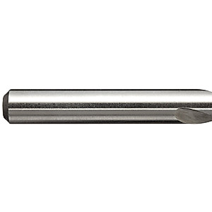 YG-1 D2148 High Speed Steel Screw Machine Drill Bit, Uncoated Finish, Straight Shank, Slow Spiral, 135 Degree, #31 Size, 15/128" Diameter x 1-7/8" Length (Pack of 5)