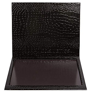 Adept Cosmetics Extra Large (XL) 63 Pan Empty Faux Leather Magnetic Pro Makeup Palette for Eyeshadow Singles, holds up to 63 standard single round eyeshadows