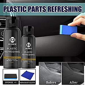 Eishi Automotive Interior Cleaning Agent Car Parts Refurbish Agent Multi-Functional Car Cleaning Retreading Plastic Revitalizing Coating for Car