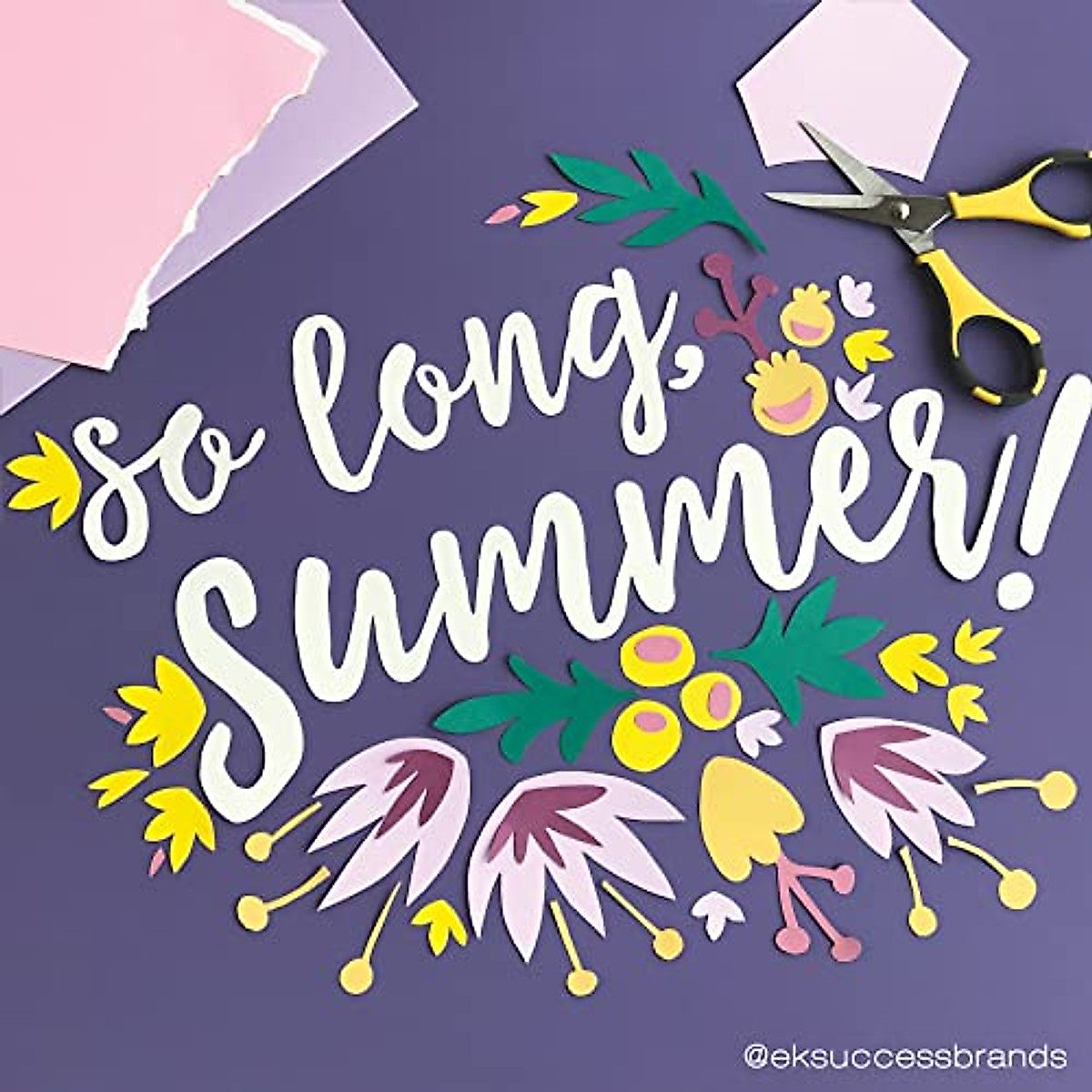 EK Tools Cutter Bee Scissors, 4 pack, Black and Yellow, Multi Pack Scissors for Fabric, Embroidery, Crafting, Herbs, Gardening, Office, Home, and All Purpose