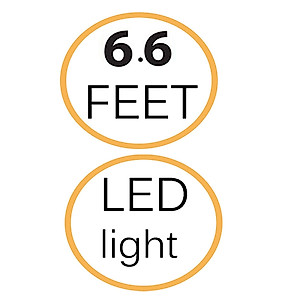 AC Adapter Charger for Jumper EZBook 3 PC DC Power Supply Battery Cord Cable, 6.6 Feet, with LED Indicator, Compatible Replacement