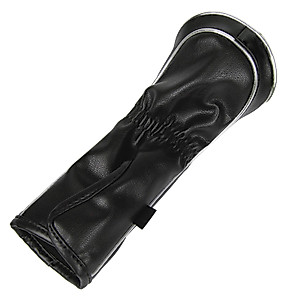 Andux Golf Club Wood Head Covers 460CC Driver Covers with Hook&Loop and Long Neck Blue