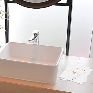 50 Pcs Wedding Napkins Rose Gold Cocktail Beverage Dessert Napkins Bridal Shower Napkins White Paper Disposable Napkins with Rose Gold Foil Ring Finger Design for Engagement Party Decorations 3 Ply