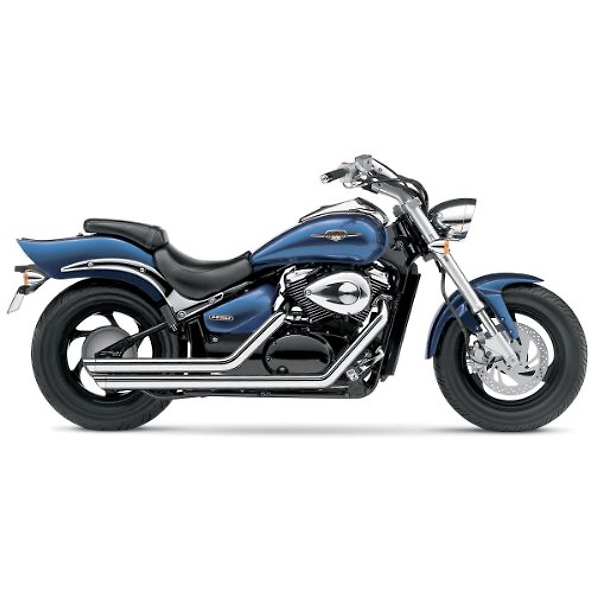 Cobra Street Rod Exhaust System for Suzuki Cruisers - Slash Cut