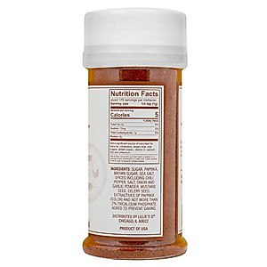 Lillie’s Q - Carolina Dirt BBQ Rub, Sugar-Based BBQ Rub, Traditional Carolina Barbeque Rub, Sweetened Blend of Southern Spices, Perfect Barbeque Seasoning for Ribs, Pork, & Fries (6 oz)