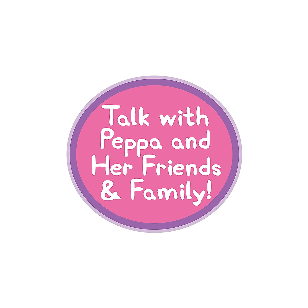Just Play Peppa Pig Have a Chat Cell Phone, Toy Phone with Realistic Sounds and Light Up Buttons, Kids Toys for Ages 3 Up