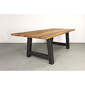 A Shaped Table Base - Handmade In U.S.A, Super Heavy Duty Table Legs, Farmhouse Table Legs