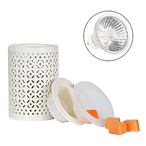 ASAWASA 2 Pcs Wax Warmer Silicone Liner, No Mess, No Scrape Way to Remove Scented Wax, Long Lasting ，Reusable,1.97 inch in bottom diameter Plug in Wax Warmer (Small and medium-size 2pcs) ﻿