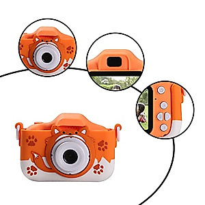 #n7m699 New Children's Photography Video Hd Mini Digital Camera Front and Rear Dual Lens 4000W Hd Children's Gift Camera CHRI