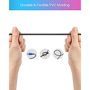 ZOSI 4 Pack 100ft(30M) All-in-One Video Power Cables,BNC Extension Security Camera Cable for CCTV Surveillance Camera DVR System With 4 x BNC&RCA Connector and 100pcs Cable Clips