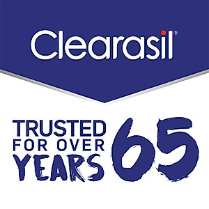 Clearasil Stubborn Acne Control 5 in 1 Spot Treatment Cream, Maximum Strength, Benzoyl Peroxide Acne Medication, Fights Blocked Pores, Pimple Size, Excess Oil, Acne Marks & Blackheads, 1 oz.