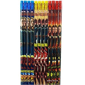 Captain Marvel 12 Pencils Pack