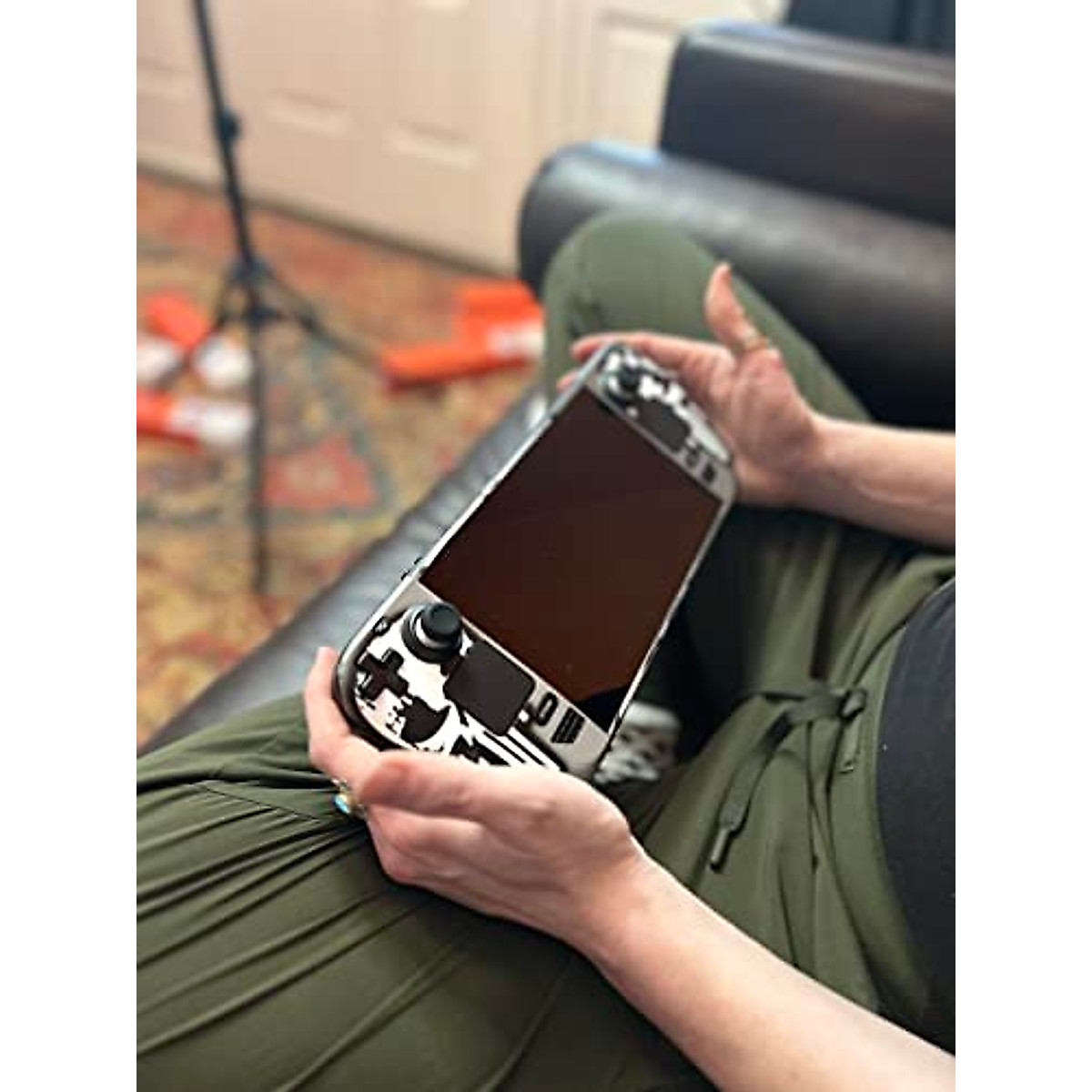 Steam Deck Protective Skin Decal Custom PVC Decal Stickers for Handheld Gaming PC Steam Deck Accessories, Steam Deck Skin, Steam Deck Protector, Stream Deck (Punishers)