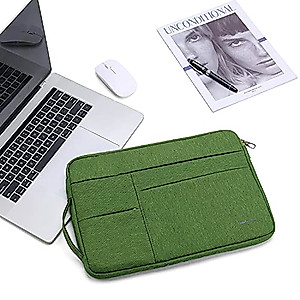 Omnpak 13.6 inch MacBook Air Case Sleeve Compatible with 14.2 inch MacBook Pro 2023(A2779/M2/M1 Pro/Max)/MacBook Air 13.6 M2/M1/MacBook Pro 13 M2/M1, Water Repellent Laptop Case with Handle