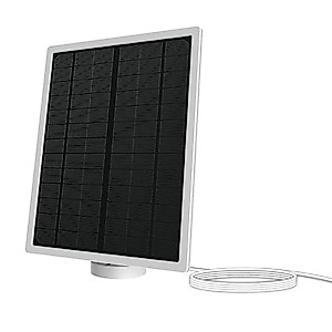 Feit Electric Solar Panel Continuous Charger Panel/SOL/CAM Compatible Feit Electric Smart Outdoor Camera CAM/WM/WiFi/BAT, 9ft Cord, Micro-USB, Adjustable Mounting Bracket